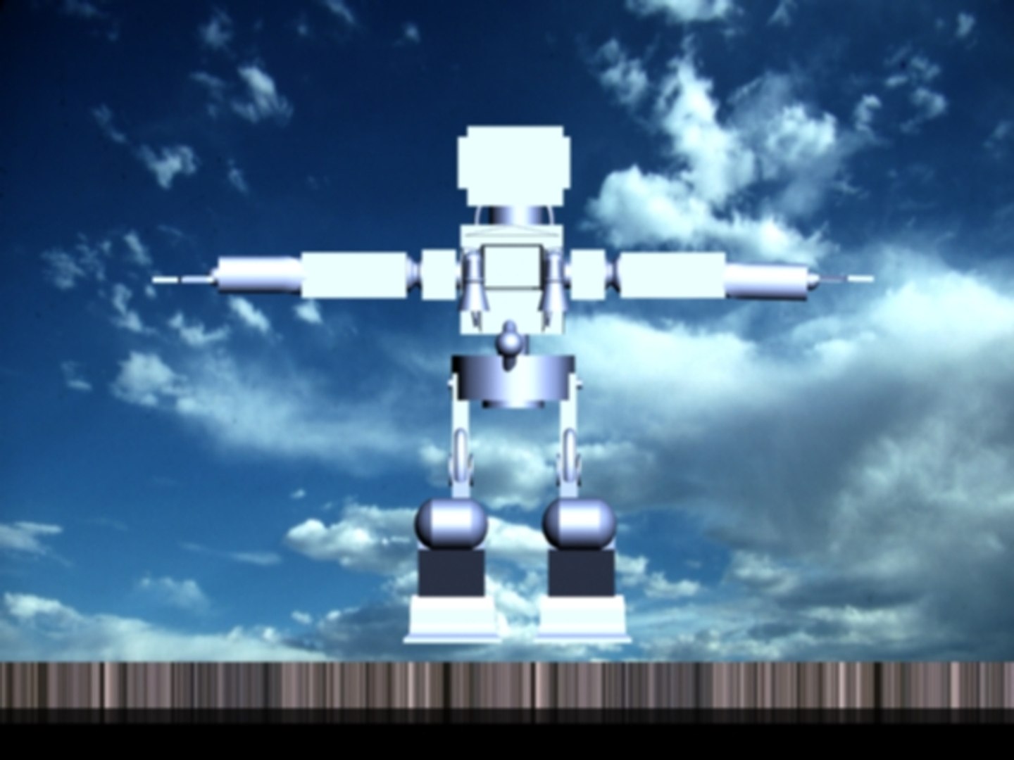 Free Robot-automatic Machine 3d Model