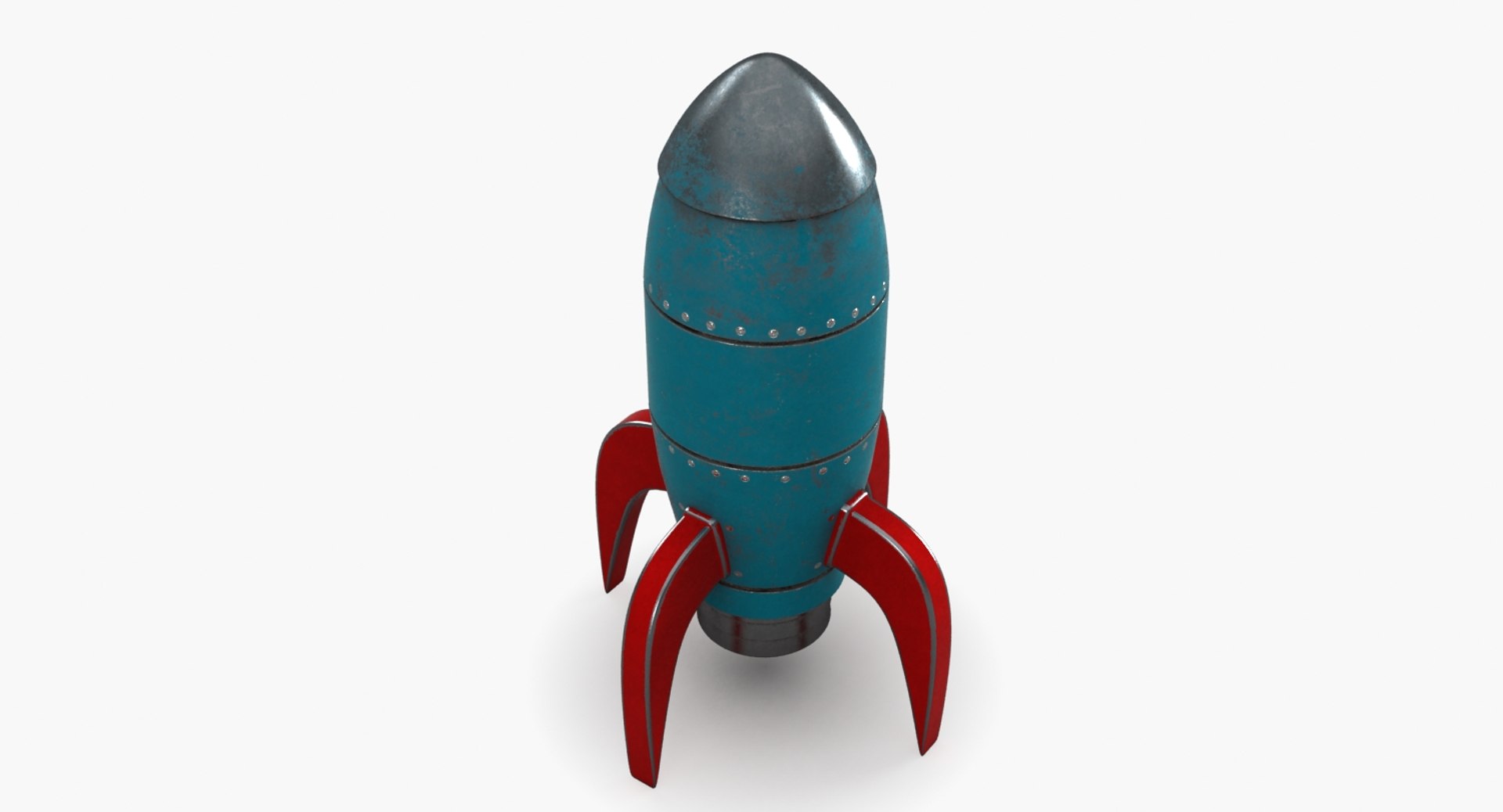 Cartoon Rocket Model - TurboSquid 1231840