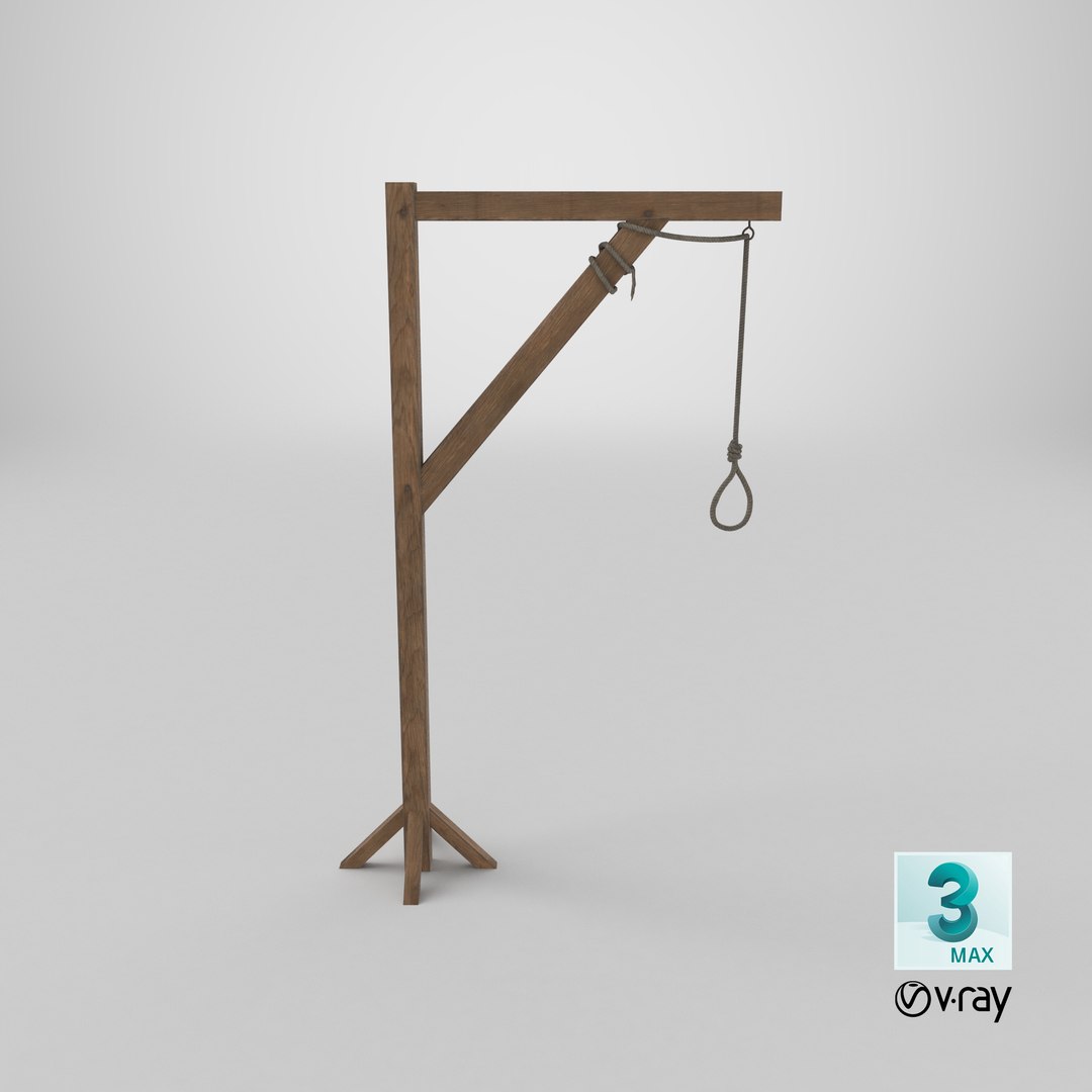 3D Gallows-pole Model - TurboSquid 1149135