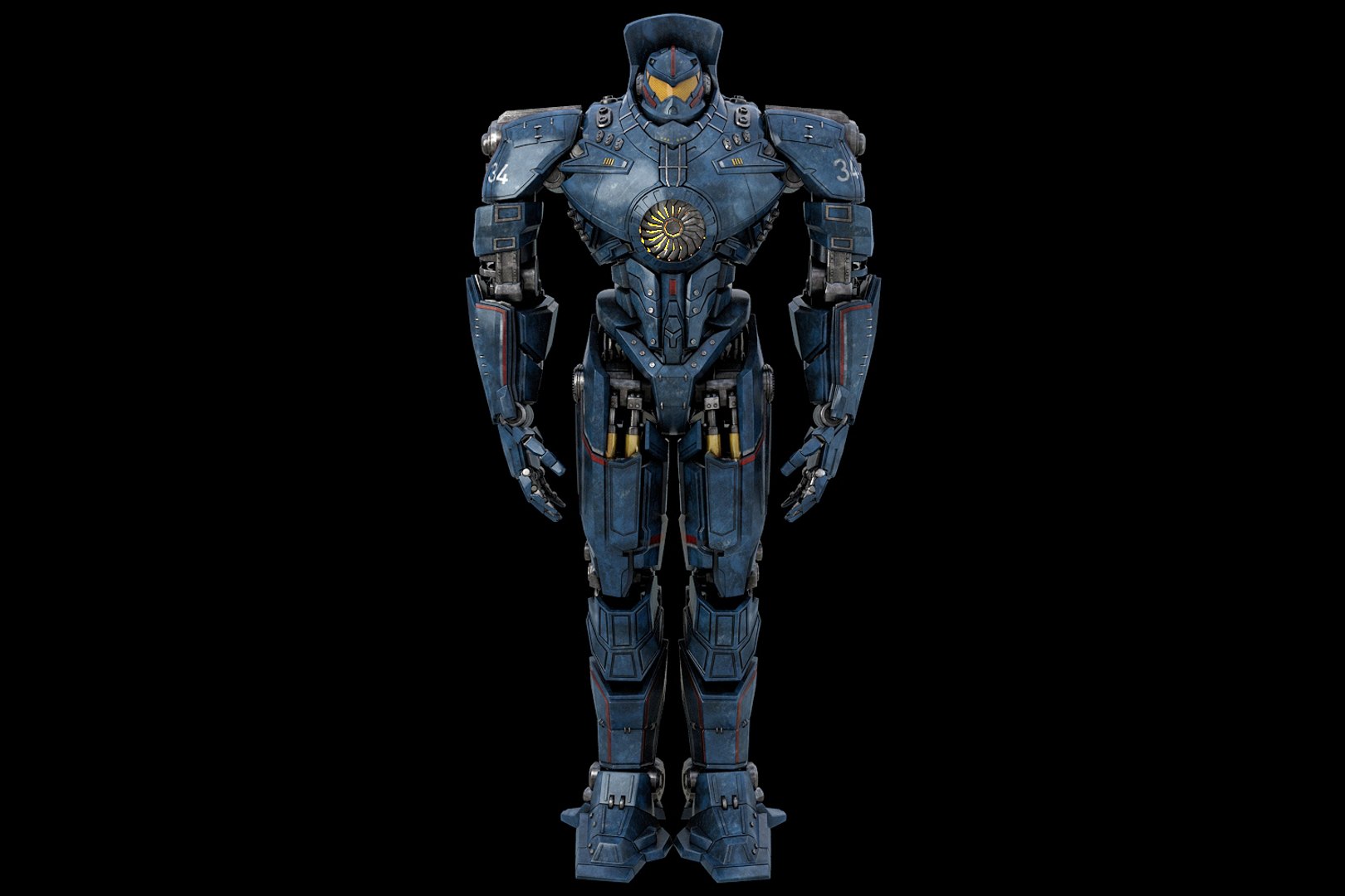 Pacific Rim Gipsy 3D - TurboSquid 1520827