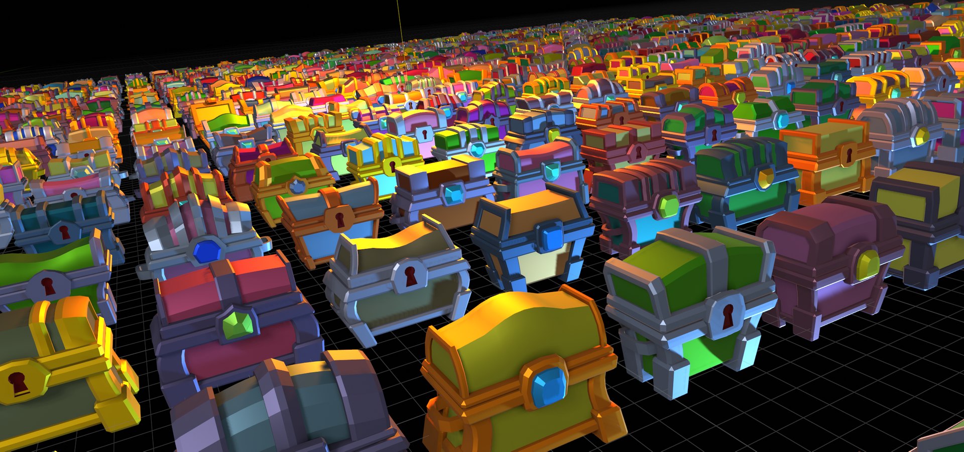 3D Chest Games Model - TurboSquid 1709630