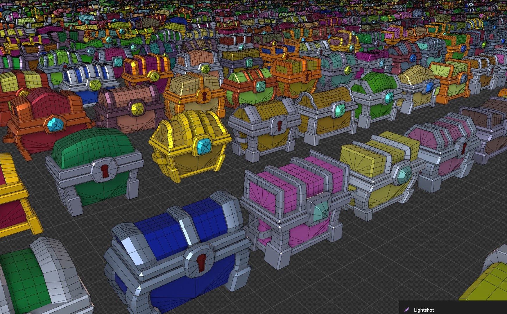 3D Chest Games Model - TurboSquid 1709630