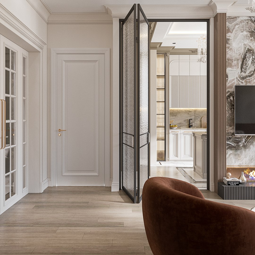 Livingroom And Kitchen Design 3D Model - TurboSquid 2321732