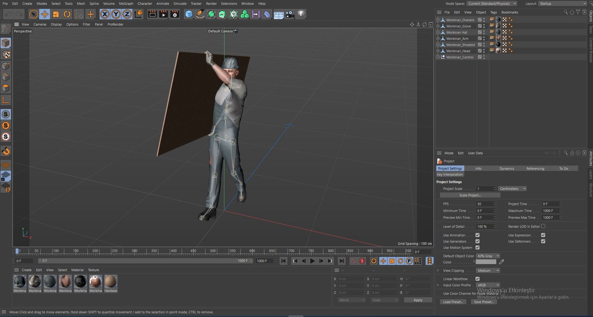 3D Workman Idle Animation 02 - TurboSquid 1828125