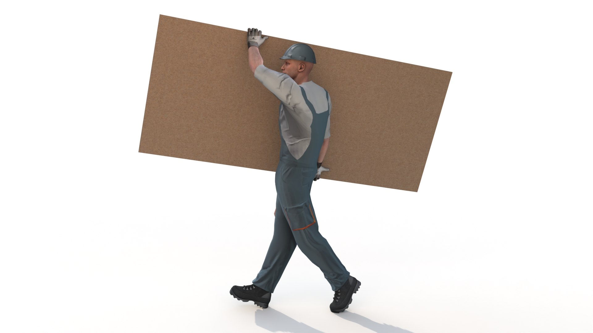 3D Workman Idle Animation 02 - TurboSquid 1828125