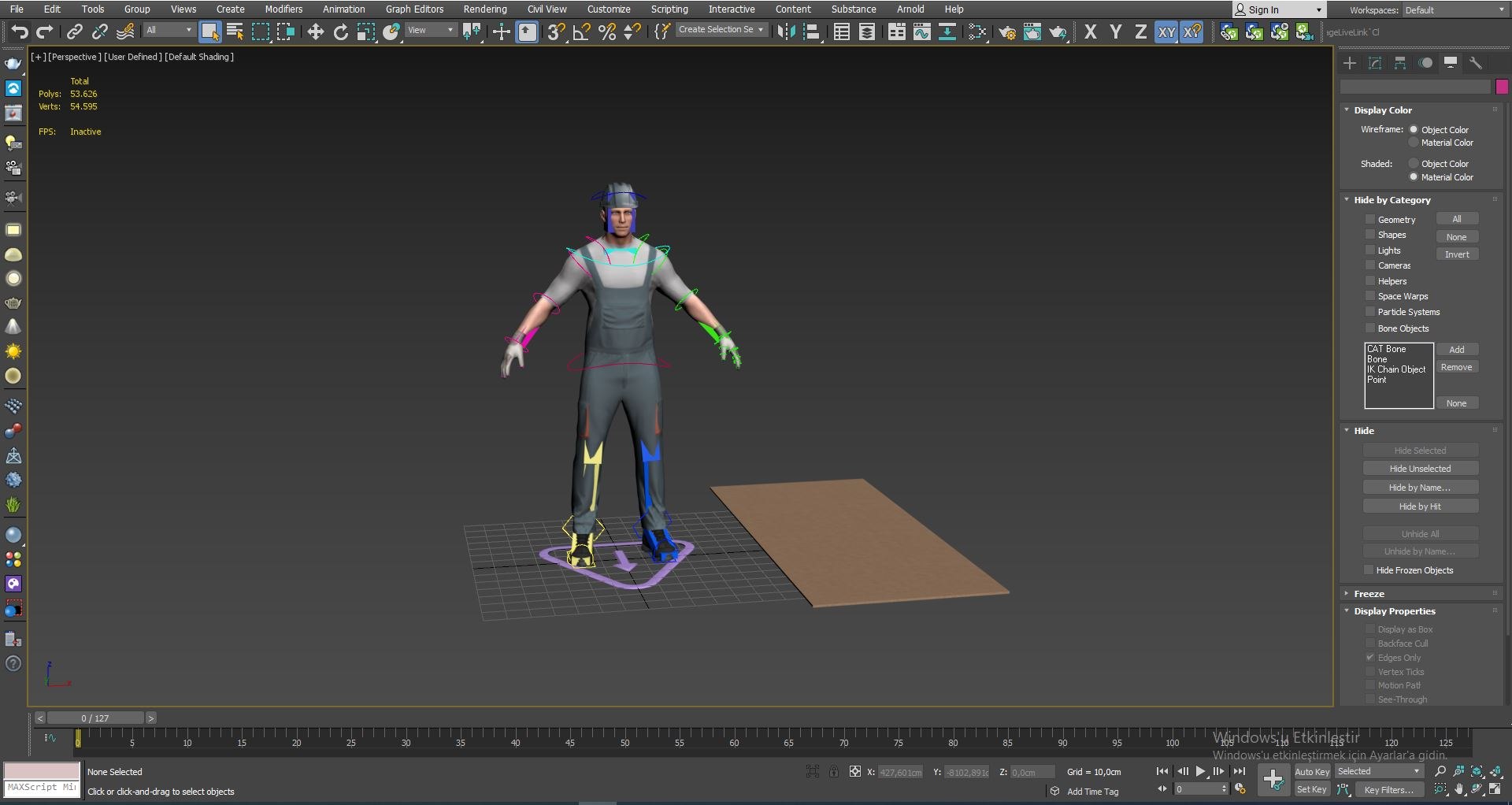 3D Workman Idle Animation 02 - TurboSquid 1828125