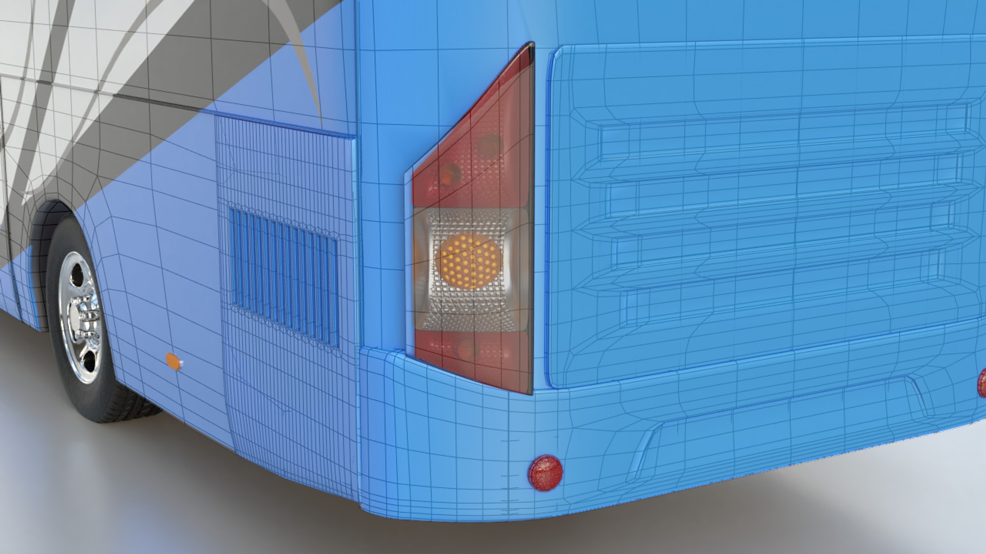 Motorcoach 3D - TurboSquid 1715288