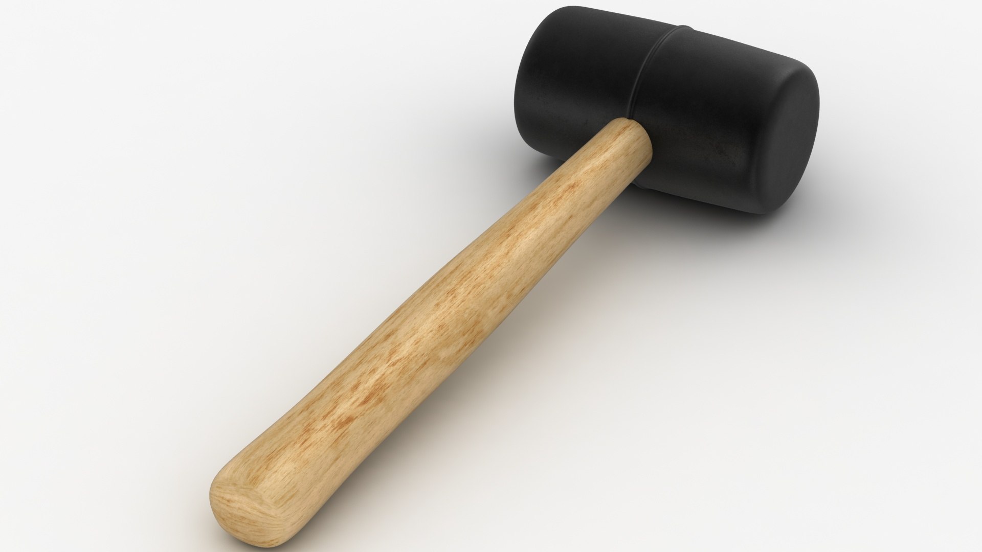 Rubber mallet 3D model - TurboSquid 1579899