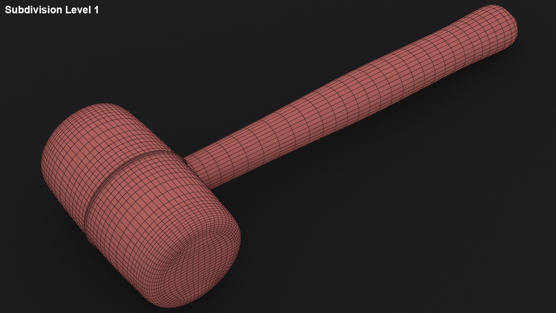 Rubber mallet 3D model - TurboSquid 1579899
