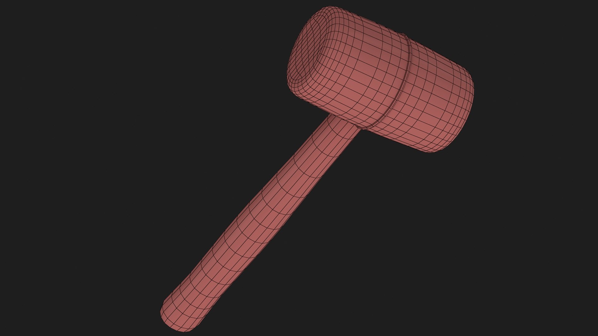 Rubber mallet 3D model - TurboSquid 1579899