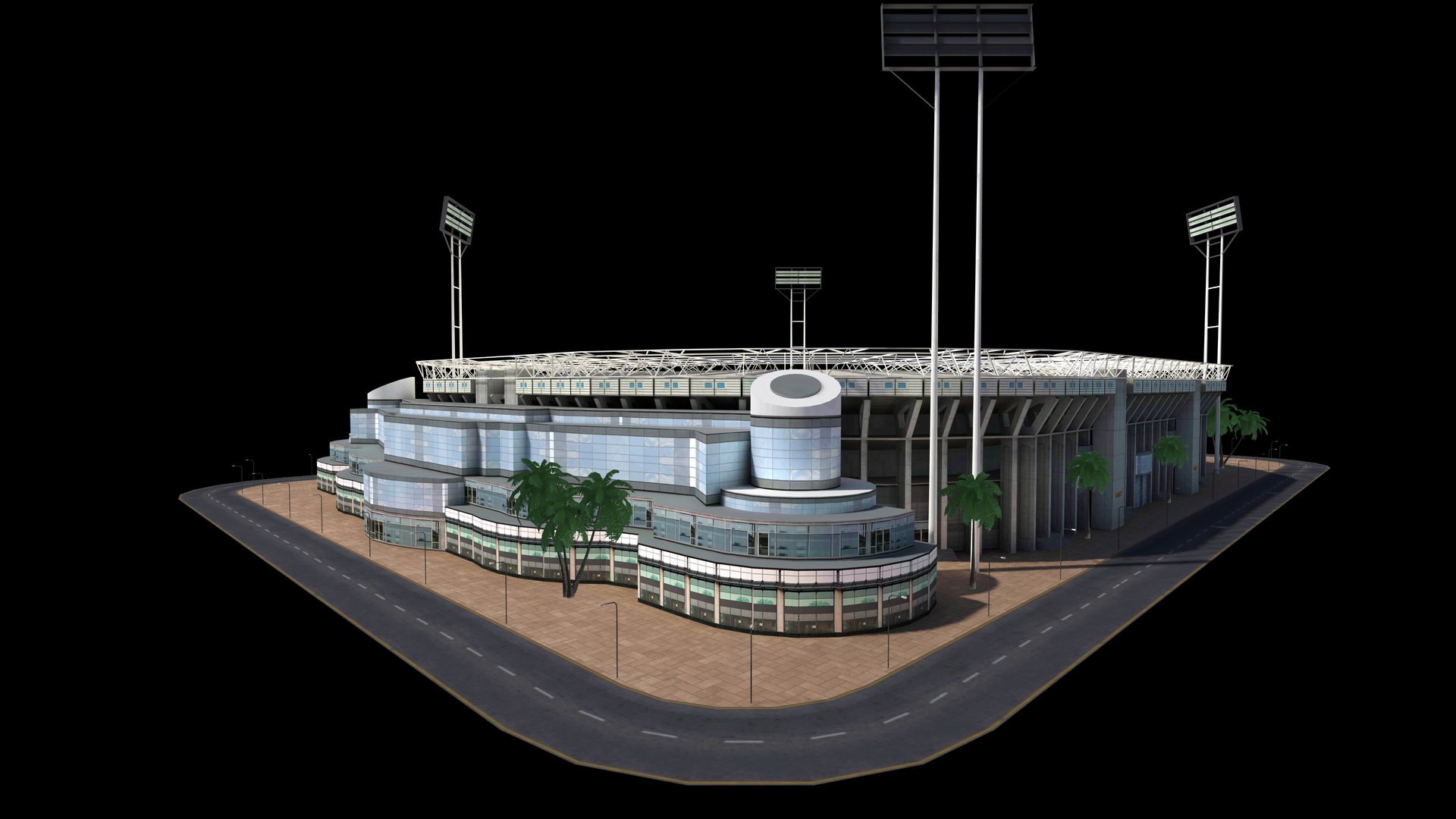 3D Rugby Stadium Animations - TurboSquid 1866794