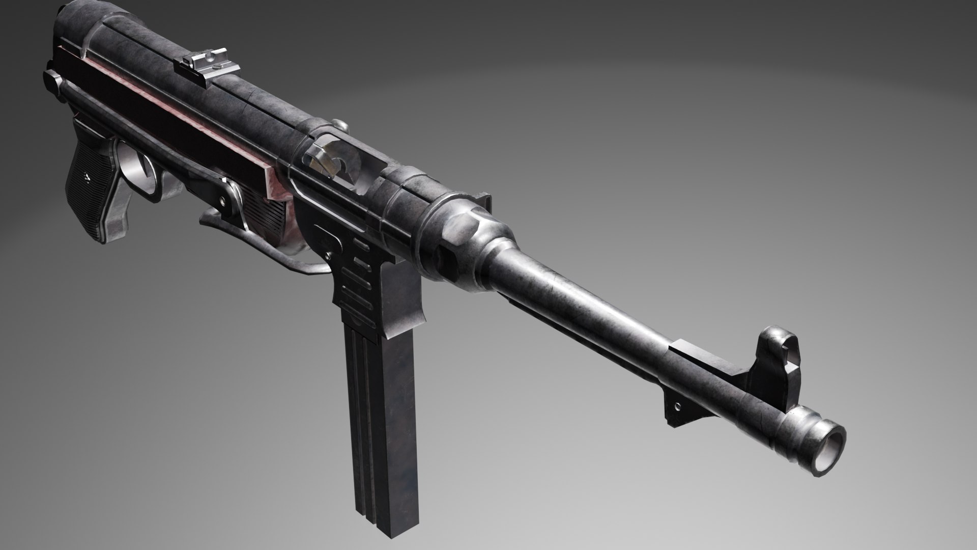 3D MP-40 3D Model - TurboSquid 2275788