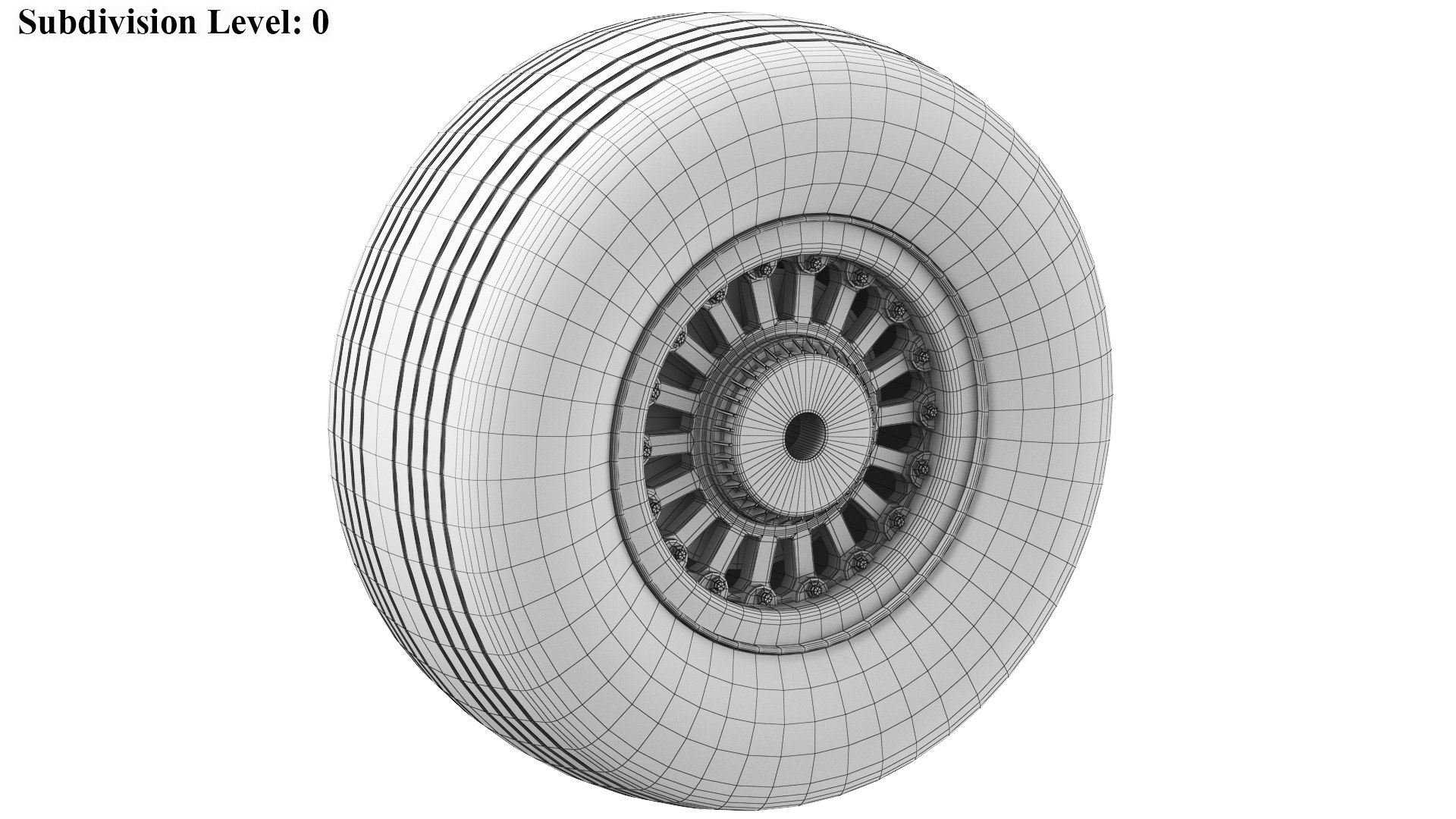 3D Detailed Aircraft Landing Wheels - TurboSquid 2423087