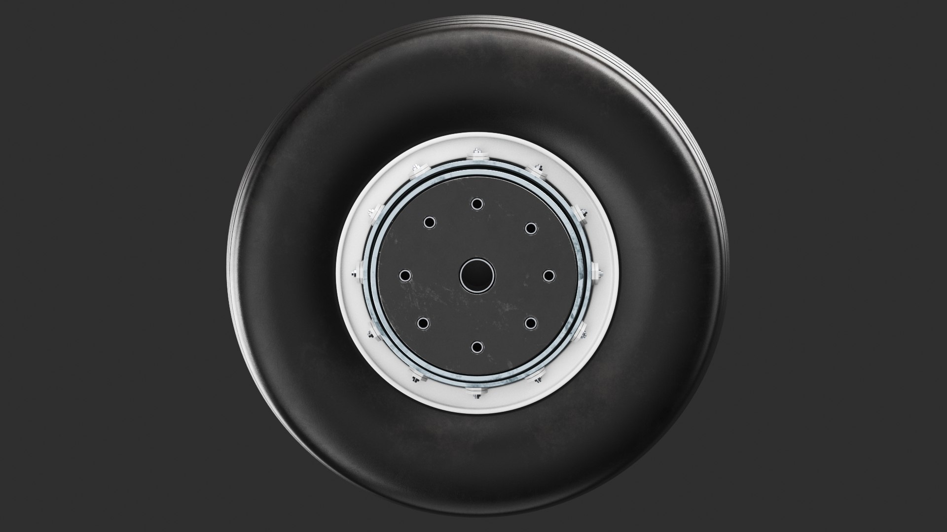 3D Detailed Aircraft Landing Wheels - TurboSquid 2423087