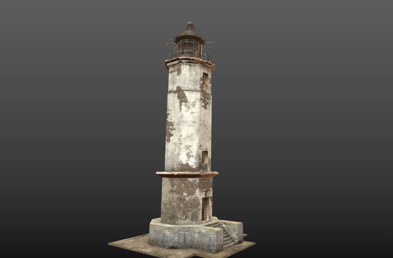 3D Abandoned Lighthouse - TurboSquid 2280942