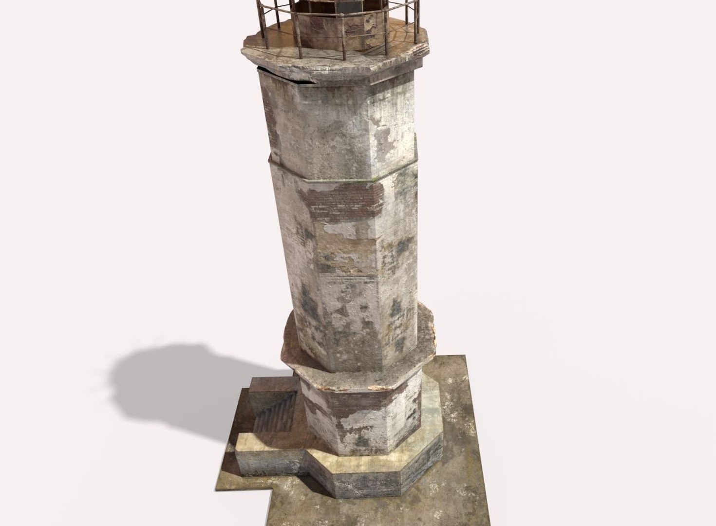 3D Abandoned Lighthouse - TurboSquid 2280942
