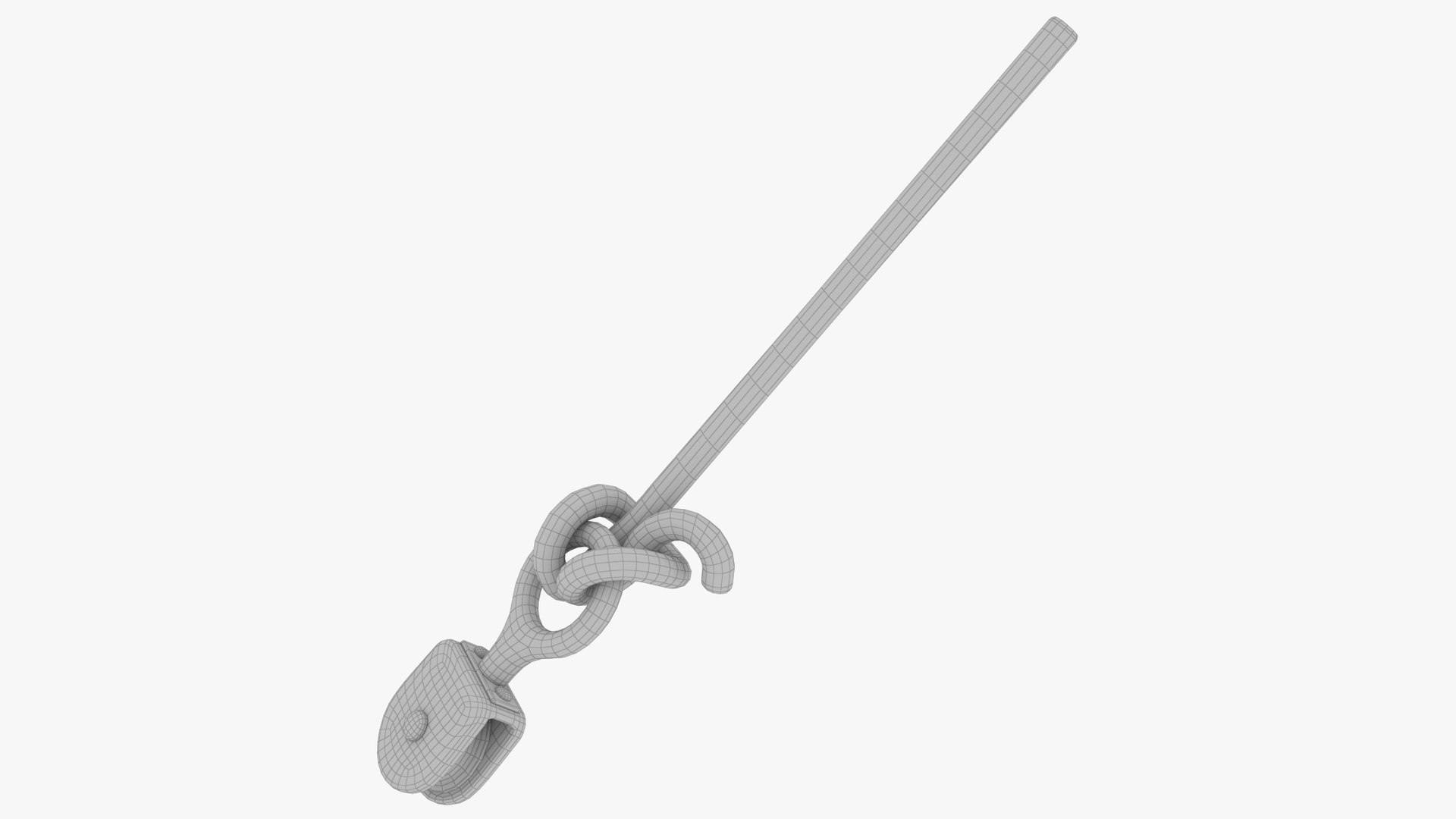 3D Single Block With Rope V1 - TurboSquid 2126984