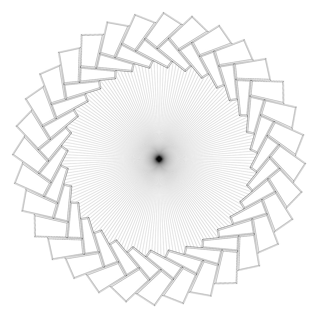 Mable Mirror Art 3D - TurboSquid 2380597