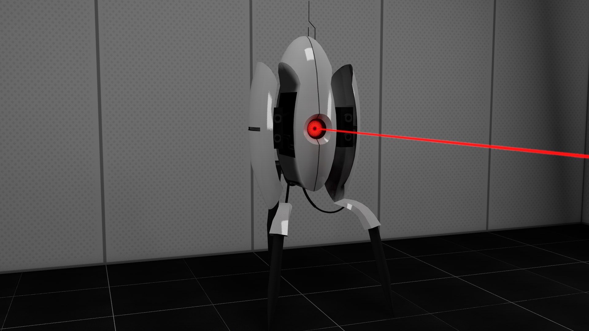 3D Portal Turret Replica Model - TurboSquid 1575589