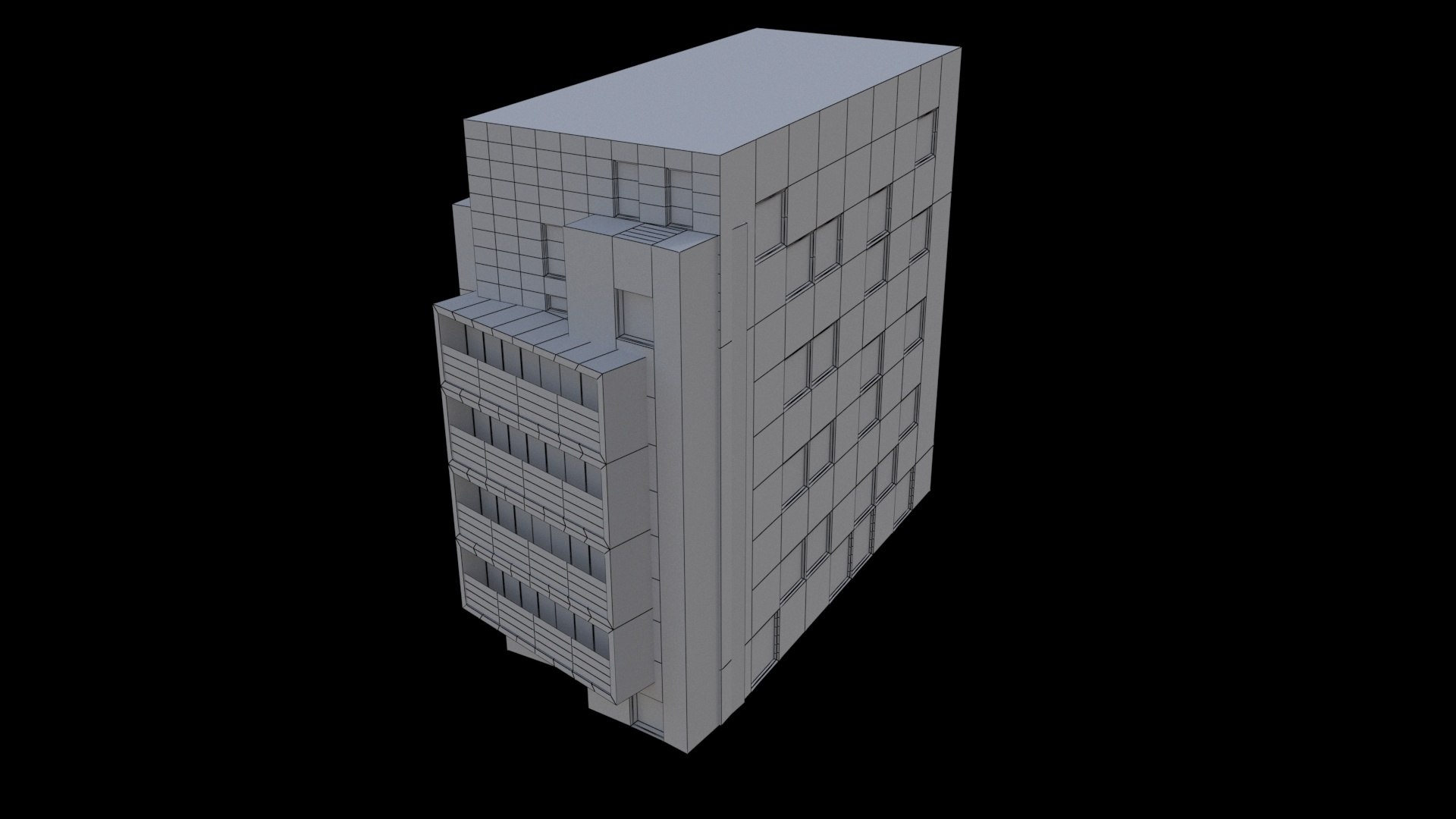 Building_contemporary_L Model - TurboSquid 2298394