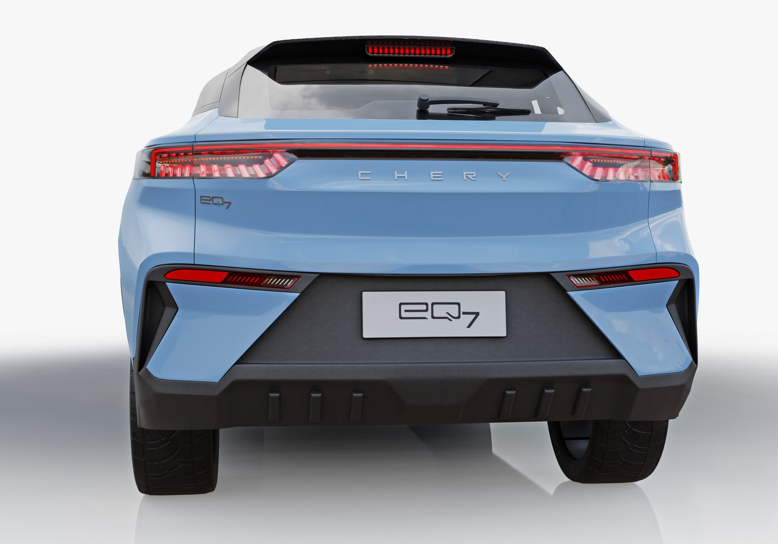 3D Electric Crossover Chery EQ7 Model - TurboSquid 2078561