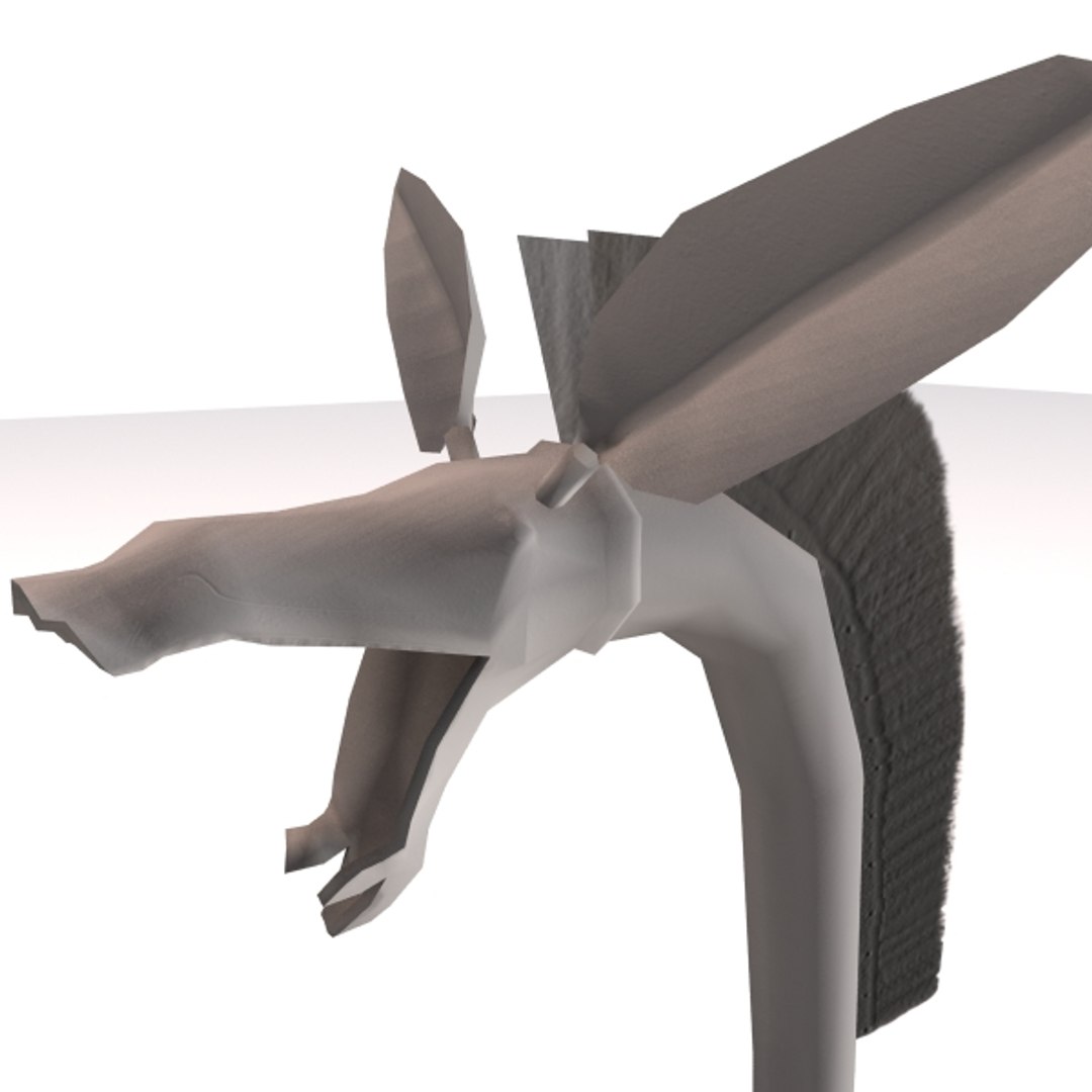 Ancient Celtic Trumpet 3d Model