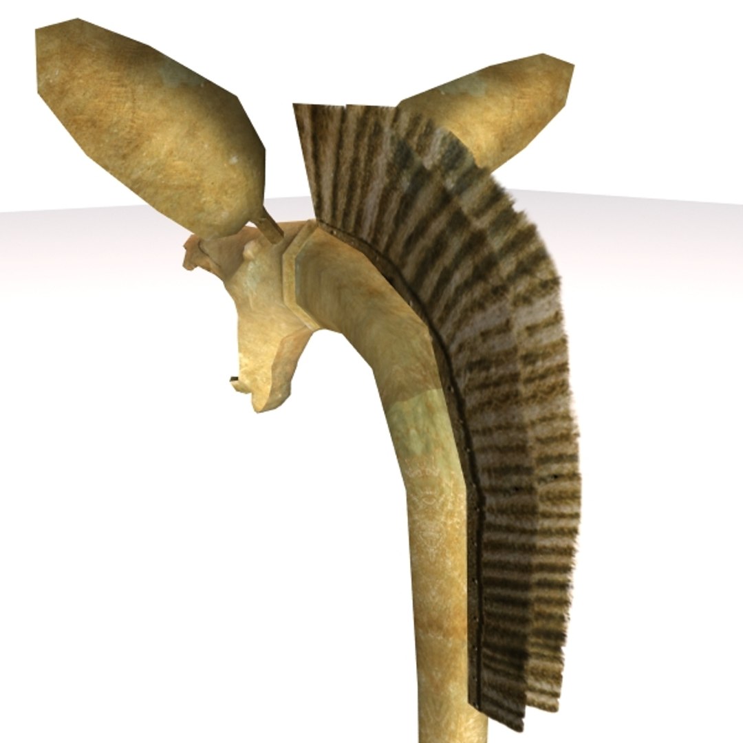 Ancient Celtic Trumpet 3d Model