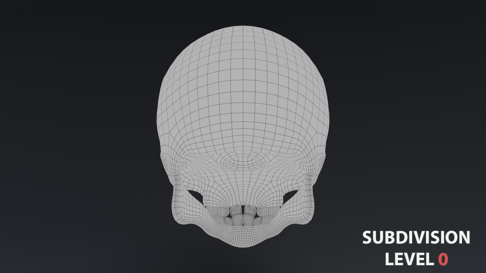 3D Stylized Skull - TurboSquid 1788165