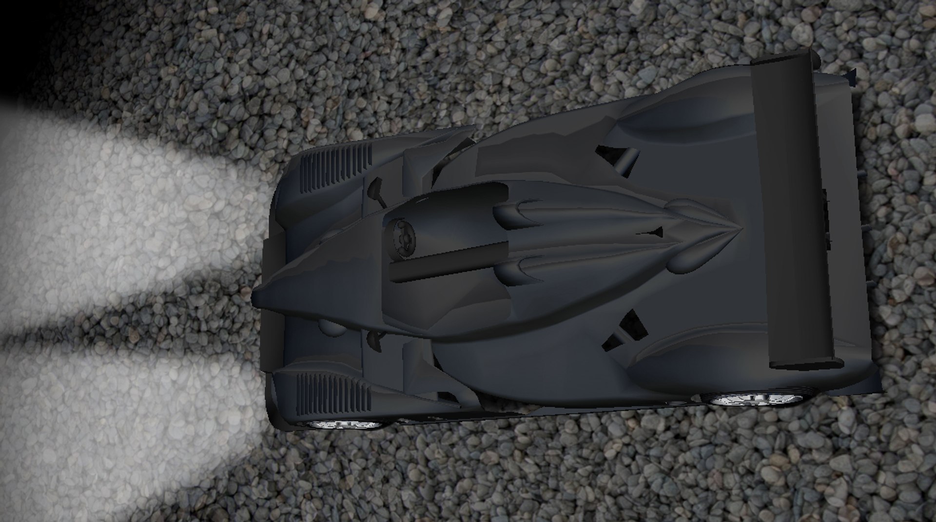 3dsmax sports racing car lmp2