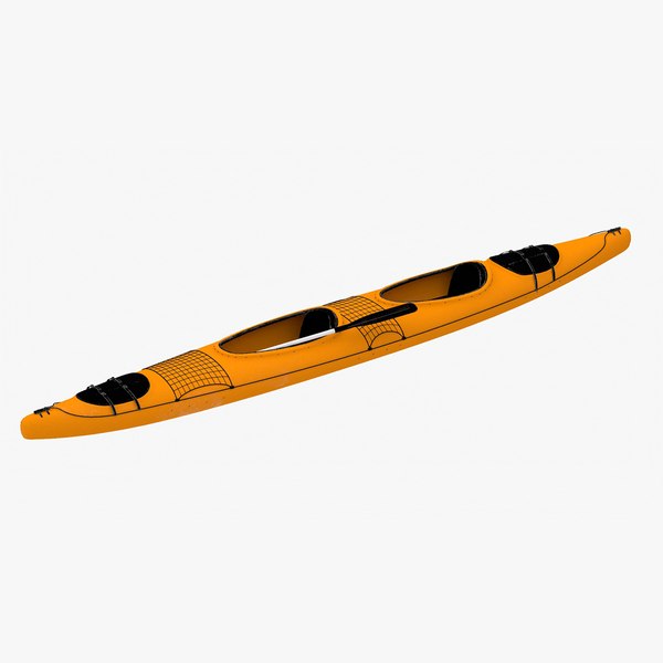 modelo 3d 4K textures canoe and kayak - TurboSquid 2027941