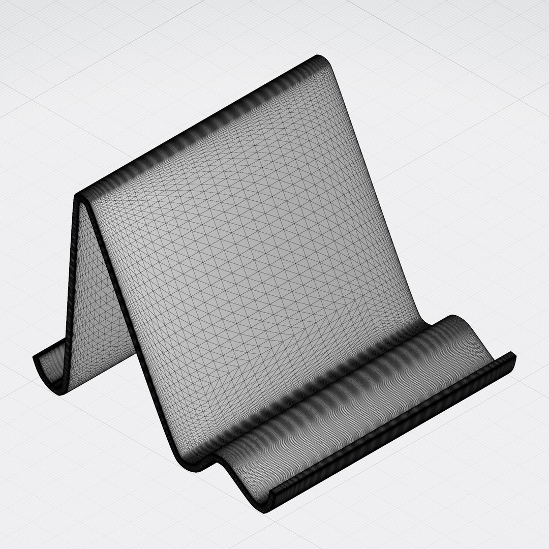 Wavy Tablet Stand For 3d Print Model - TurboSquid 2326722
