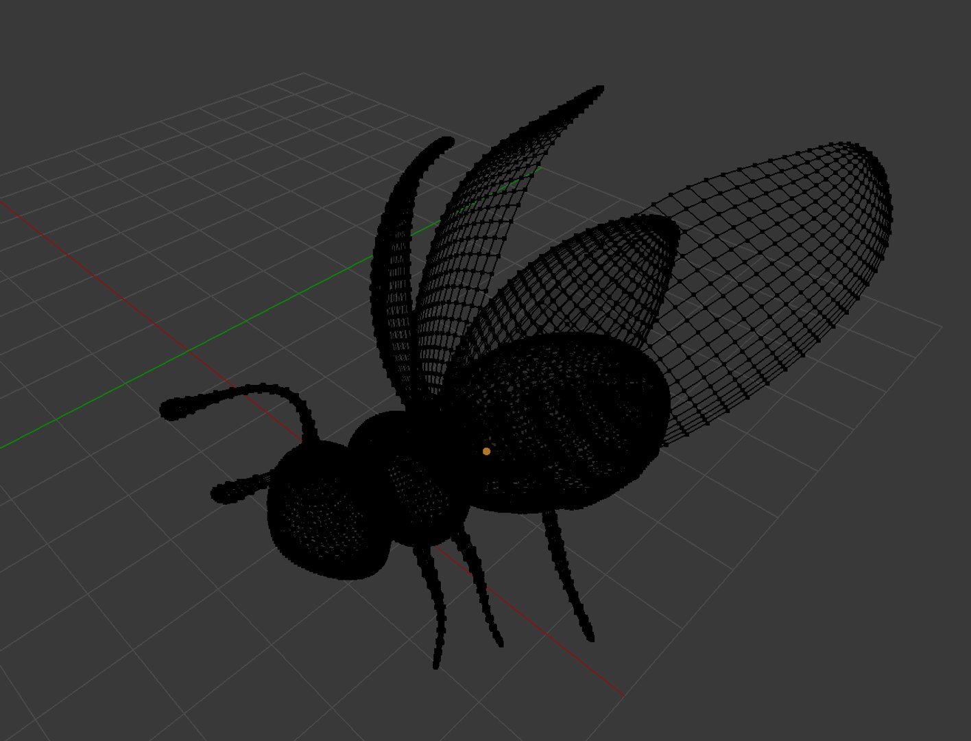 3D Cartoon Firefly - TurboSquid 1251138