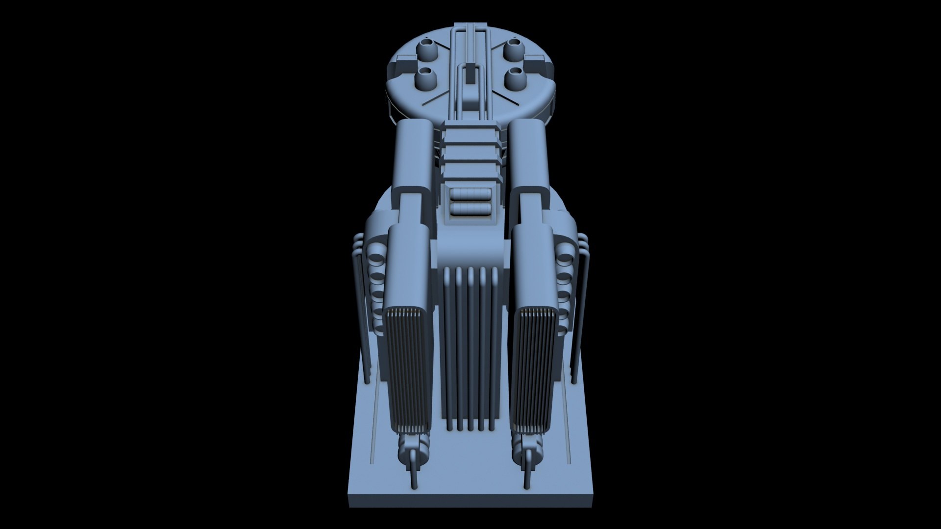 3D Scifi Starship Model - TurboSquid 1699697