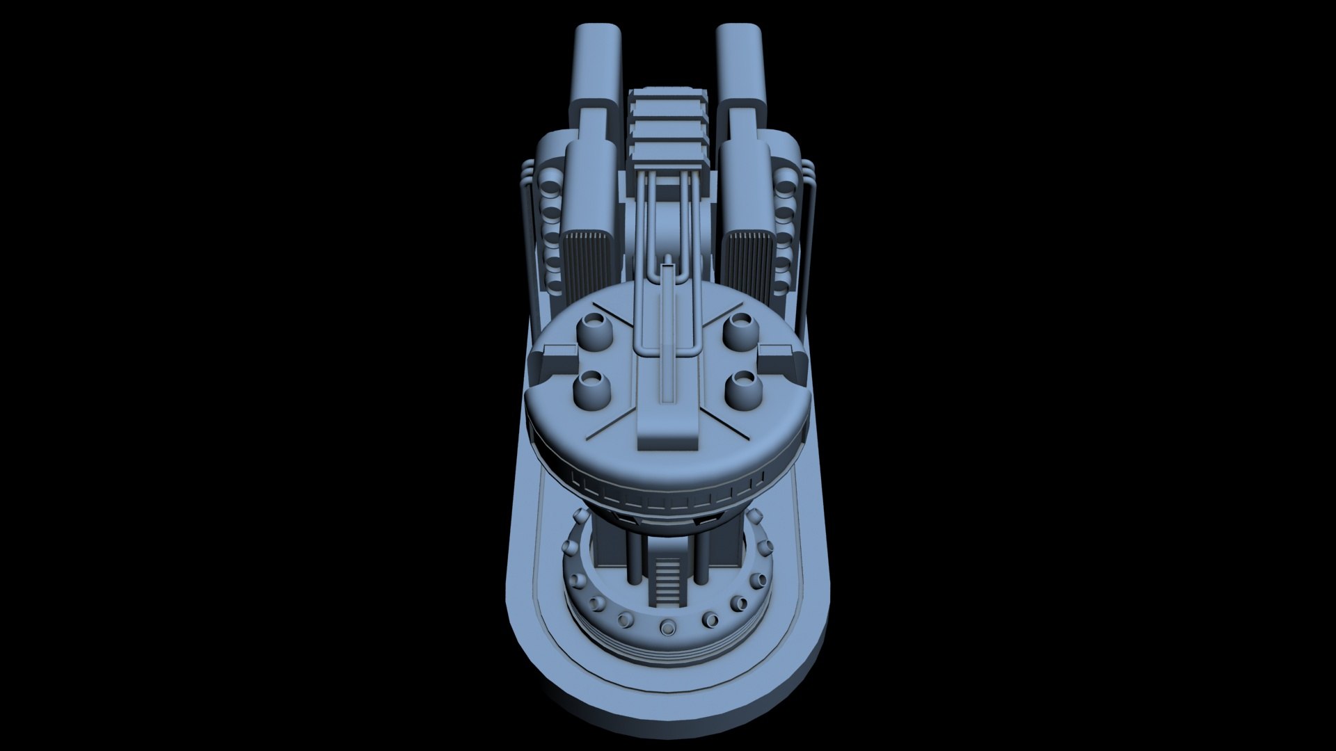 3D Scifi Starship Model - TurboSquid 1699697