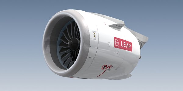 modelo 3d Motor CFM Leap-1A Jet - TurboSquid 1156784