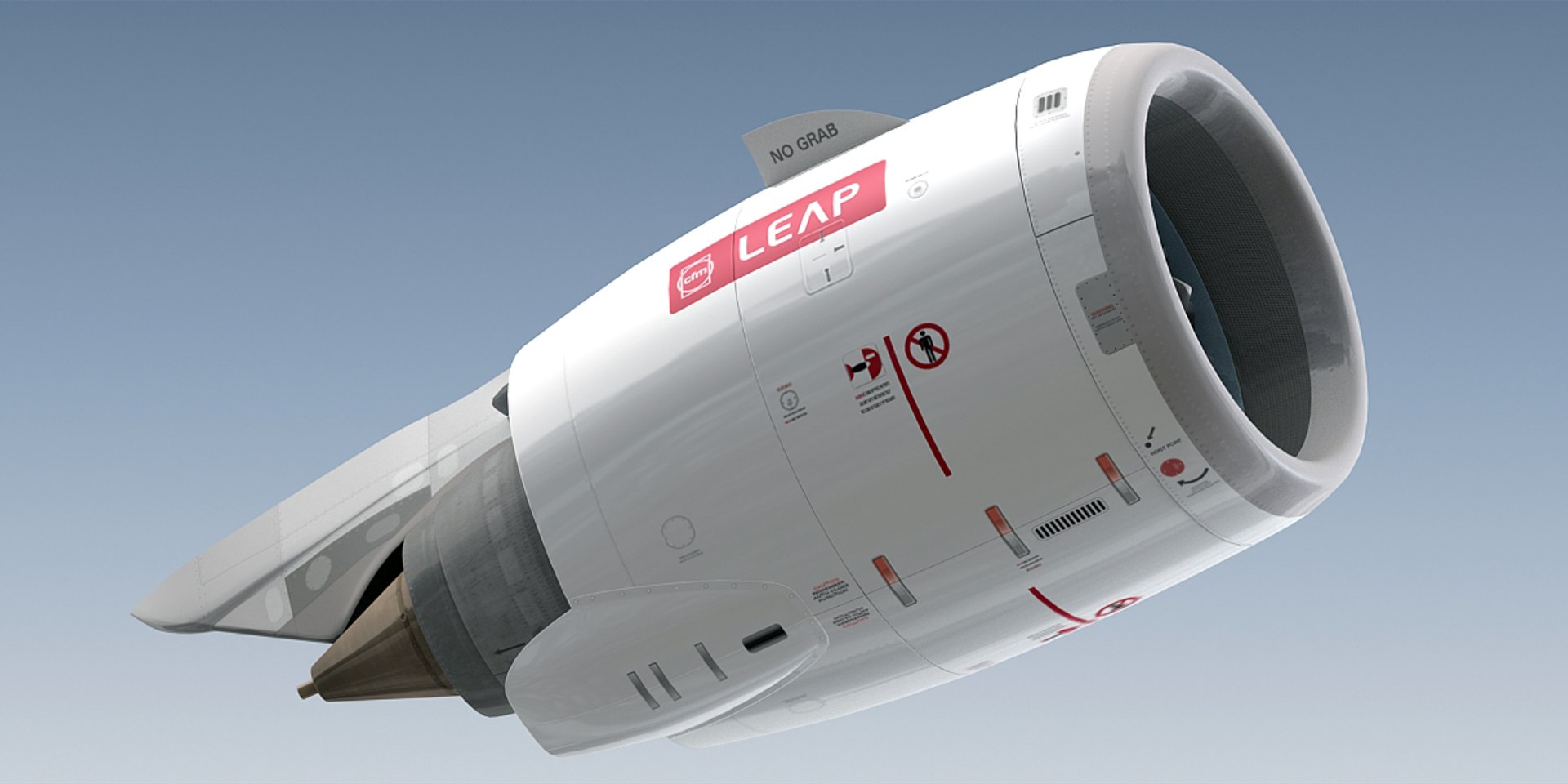 3D Cfm Leap-1a Jet Engine Model - TurboSquid 1156784