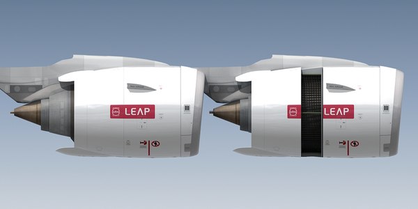 CFM Leap-1A喷气发动机3D模型 - TurboSquid 1156784