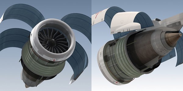 CFM Leap-1A喷气发动机3D模型 - TurboSquid 1156784