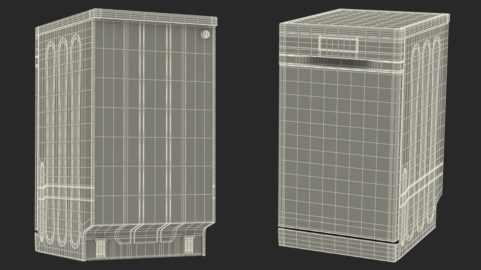 3D model Dishwasher Samsung With Dishes - TurboSquid 1965698