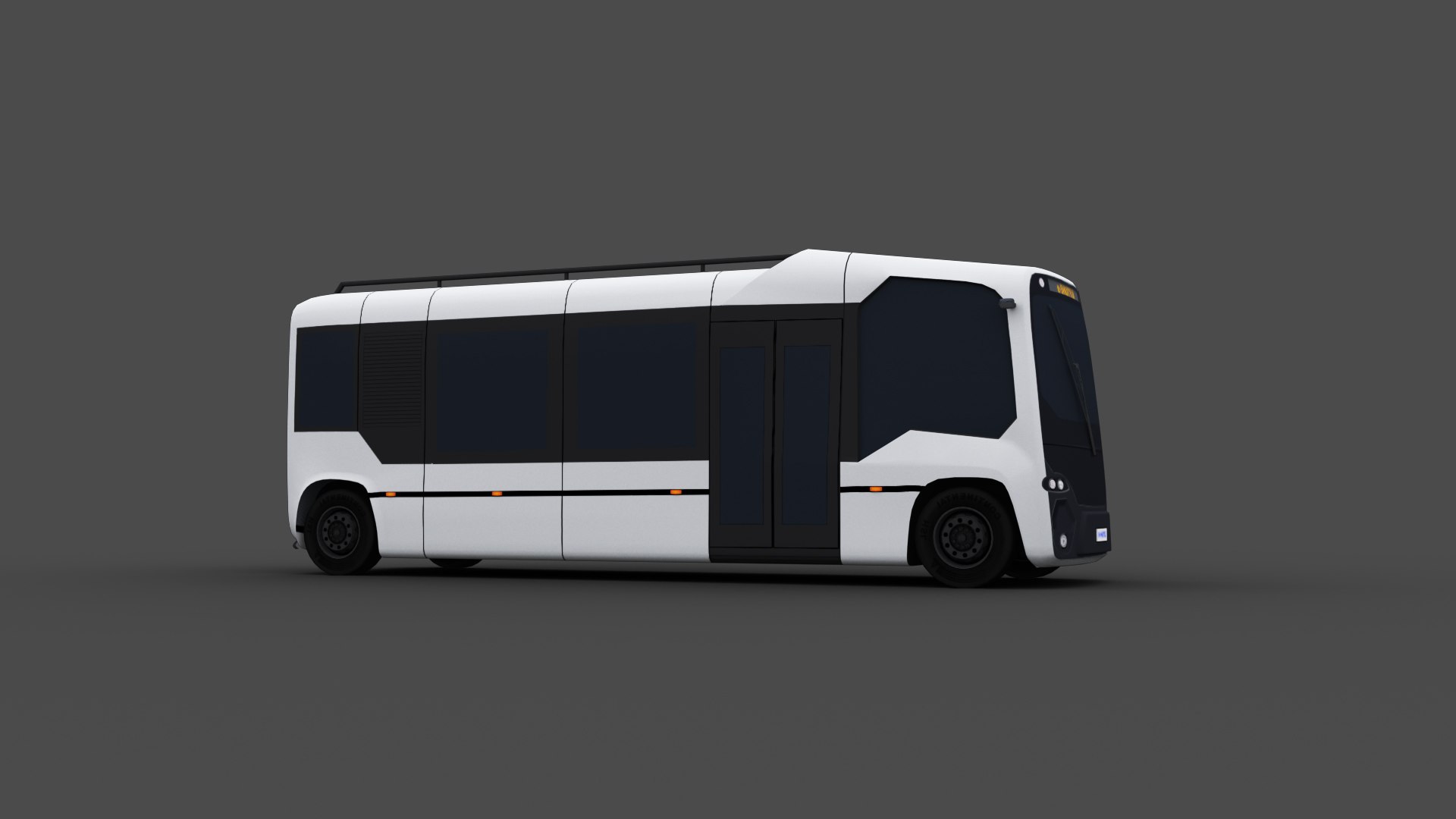 Electric Bus Pack 2 3D Model - TurboSquid 2218515