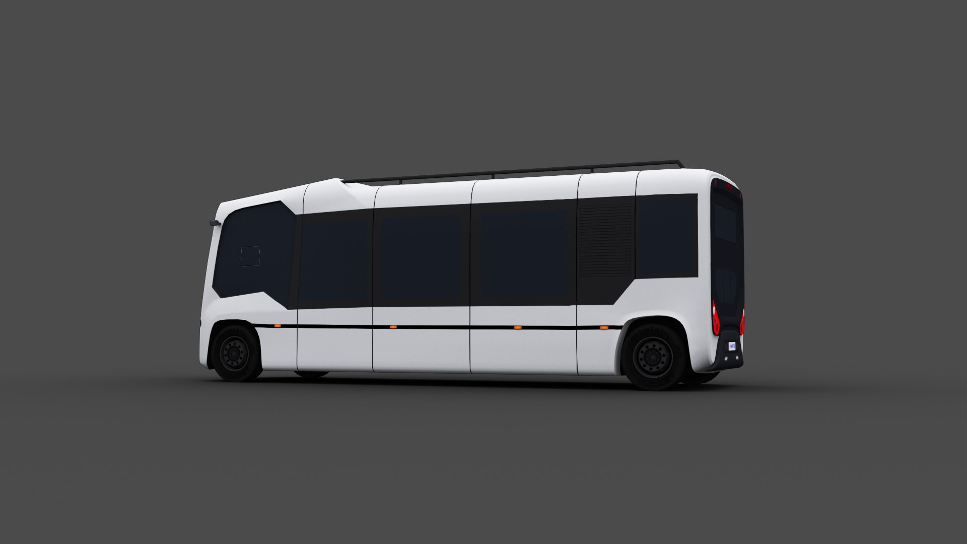 Electric Bus Pack 2 3D Model - TurboSquid 2218515