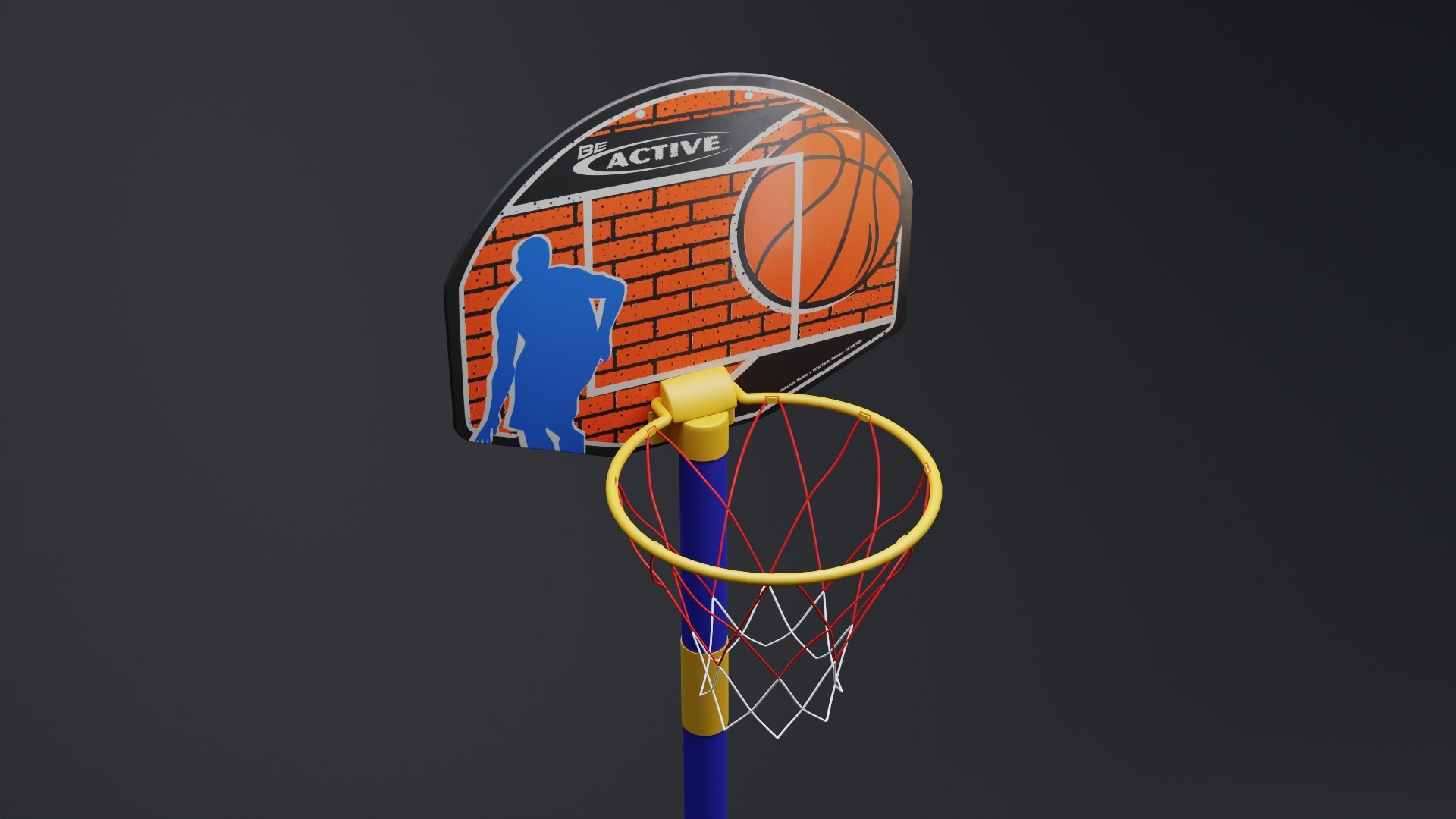 3D Basketball Hoop - TurboSquid 2107456
