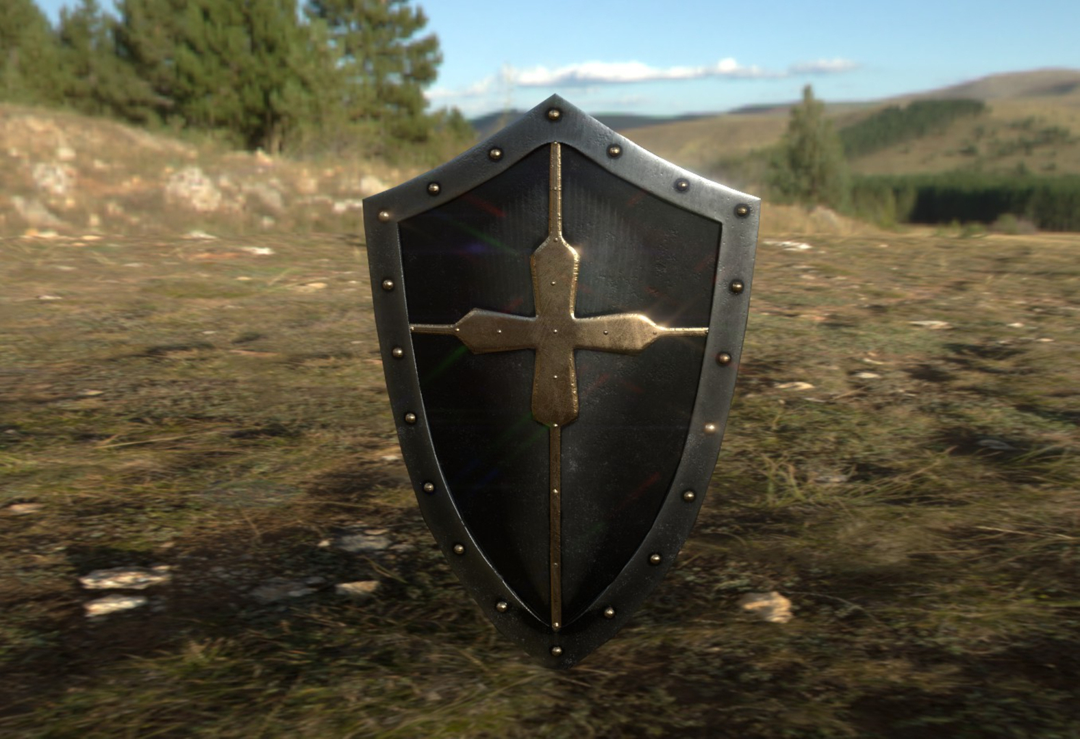 Free 3D sword shield ready model - TurboSquid 1706509