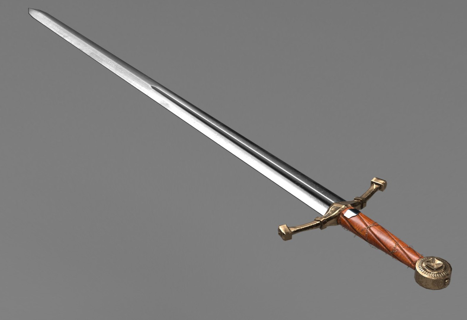 Free 3D Sword Shield Ready Model - TurboSquid 1706509