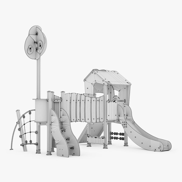3D kids playground - TurboSquid 1338546