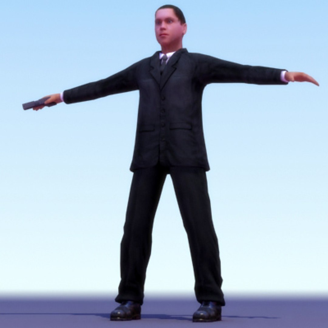 Spy Secret Service 3d Model