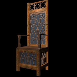 Throne 3D Models for Download | TurboSquid