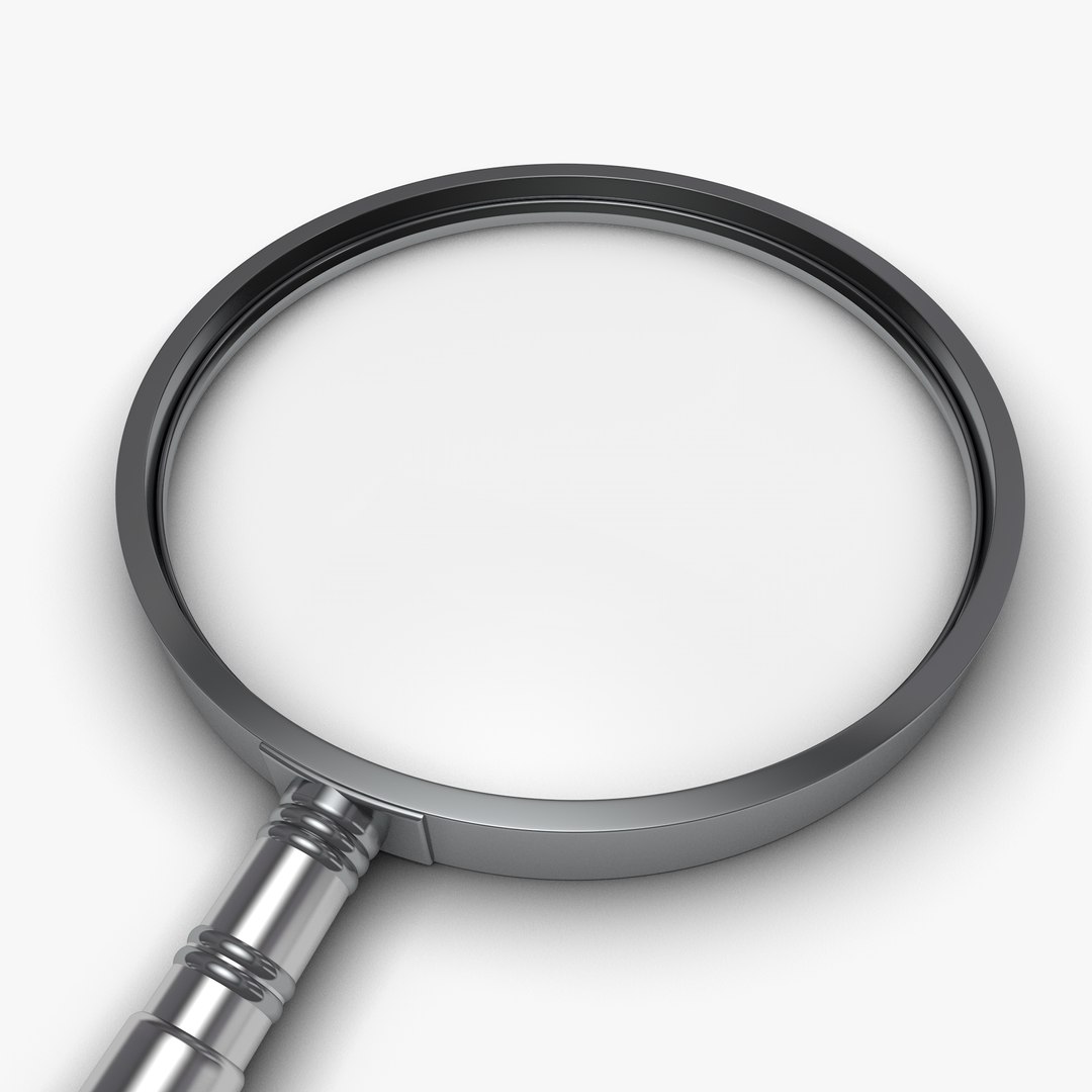 3D magnifying glass model - TurboSquid 984597