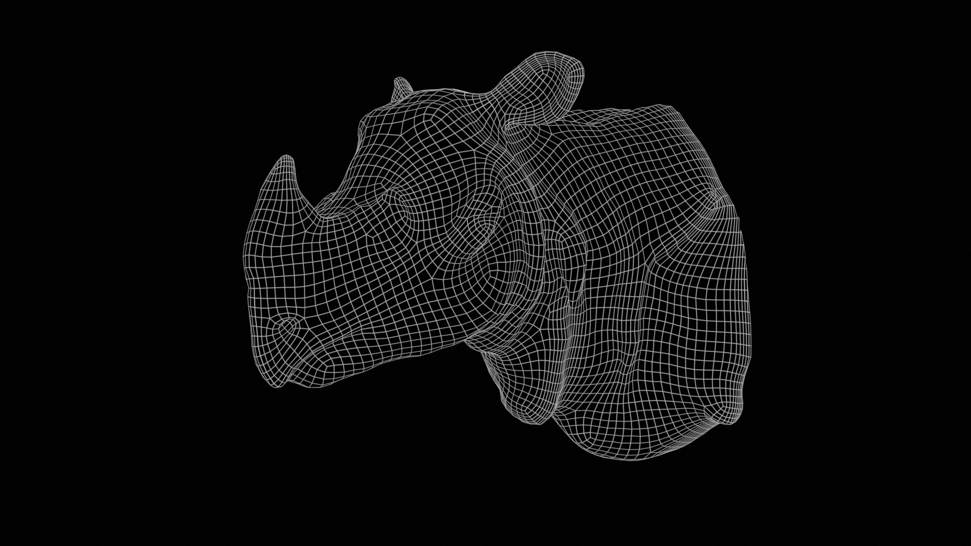 Rhino Head Remastered 3D Model - TurboSquid 2359817