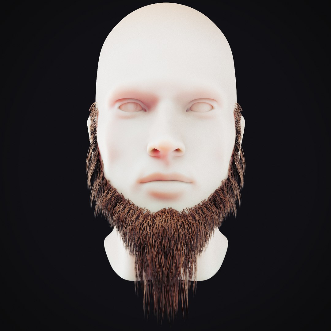 Beard 5 3D Model - TurboSquid 1489650